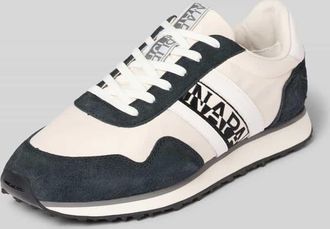 Napapijri Sneaker aus Leder-Textil-Mix Modell SHARD