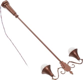 NUOBESTY Maßstab Einstellbar Antik Weißlicht Miniatur Lampe für Sandtisch Diorama Gartendekoration und Modellbau