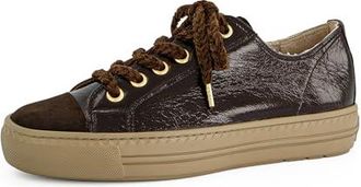 Paul Green Baskets basses pour femme, Marron 27x, 38.5 EU