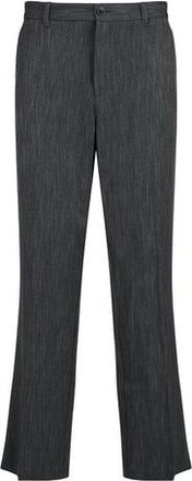 Les Deux Pantalon droit &agrave; chevrons