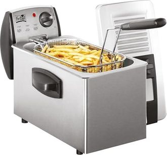 Fritel Fritel FR 1465 - Friteuse &agrave; huile - 4L - 2600W - Fen&ecirc;tre de contr&ocirc;le - 3 &agrave; 5 personnes - Huile uniquement