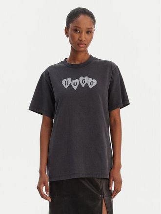 HUGO BOSS T-Shirt Vintage 50561164 Schwarz Relaxed Fit