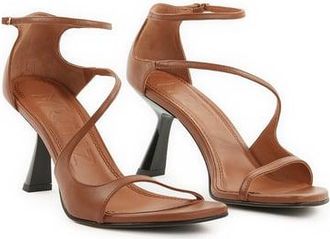 Souliers Martinez Dakota-Sandalen mit Absatz - Braun