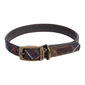 Barbour Verstellbares Hundehalsband Classic Tartan - - Accessories - Herren - Braun - L