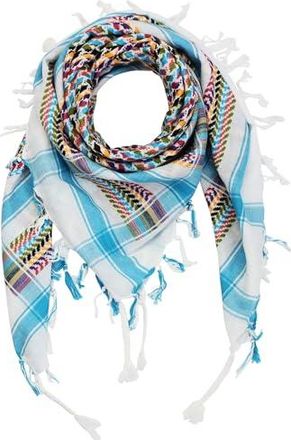 Freak Scene Kufiya - color&eacute;-multicolore 10-100 x 100 cm - Shemagh - foulard Arafat palestinien - keffieh en coton