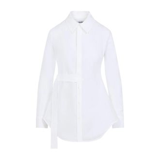 Jean Paul Gaultier Wei&szlig;es Hemd Stilvoll Bequem L&auml;ssiges Design - - Blouses & Shirts - Damen - Wei&szlig; - 2XS