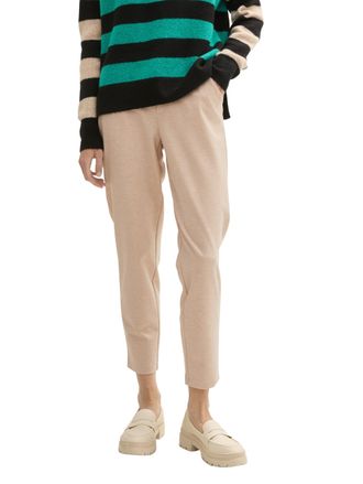 Tom Tailor Damen 1021175 Hose, 19663 - Light Camel Melange, L EU