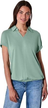Cecil Damen B323118 T-Shirt, Matcha Green, XXL