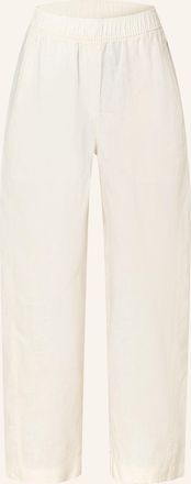 OPUS 7/8-Hose Myha Aus Leinen weiss