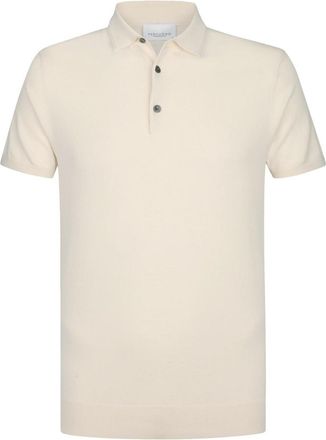 Profuomo Softes Strick-Poloshirt mit Tencel und Seide in