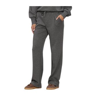 Simple Sweatpants - - Trousers - Damen - Grau - M
