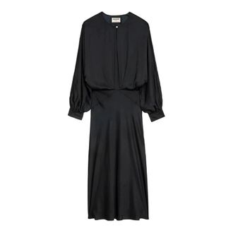 Zadig&Voltaire Ruiko Satin-Kleid - - Dresses - Damen - Schwarzk - M