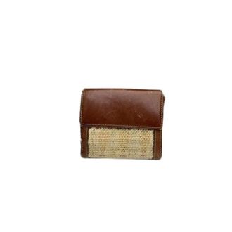 Gucci Portefeuille Vintage Pre-owned - Femme - Pre-owned - Beige - Taille: ONE Size