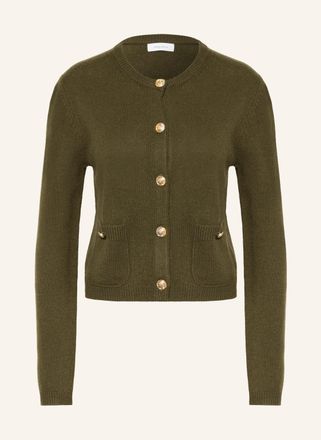 Darling Harbour Darling Harbour Strickjacke Aus Cashmere gruen