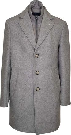 Manuel Ritz Manteau 3932C4548C - Homme - Manteaux - Gris - Taille: XL