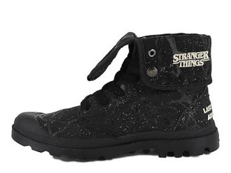 Palladium Mixte Baggy Hopper Tunnels Ankle Boot, Black, 35.5 EU