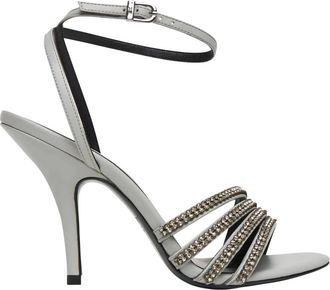 Patrizia Pepe Femme, Chaussures, Gris, Taille: 40 EU Sandales &agrave; Talons Hauts