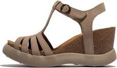 FLY London Femme GAIT959FLY Sandal, Taupe, 38 EU