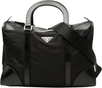 Prada Pre-owned Vintage Nylon Shoulder Bag - Femme - Pre-owned - Noir - Taille: ONE Size