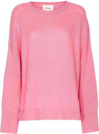 Lisa Yang Rundhalspullover - Nude