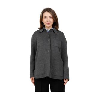 Max Mara Light Jackets - - Blouses & Shirts - Damen - Grau - M