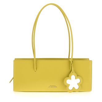 Marc Jacobs Damen The Mirror Satchel Bag, Joy Yellow