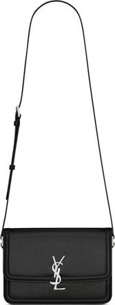 Saint Laurent Monogram-logo Leather Messenger Bag