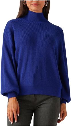 Moss Copenhagen Damen, Strickwaren, Blau, XS/SGr&ouml;&szlig;e