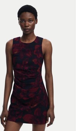 Desigual Coctailkleid Petofrunce 25WWVW20 Dunkelrot Slim Fit