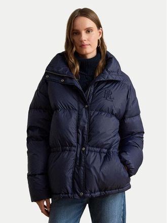 Lauren Ralph Lauren Daunenjacke 200P14615002 Dunkelblau Straight Fit