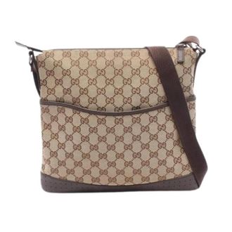 Gucci Pre-owned Vintage Canvas Schultertasche - - Pre-owned - Damen - Beige - ONE SIZE