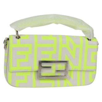 Fendi Sac &agrave; main vintage Pre-owned - Femme - Pre-owned - Jaune - Taille: ONE Size