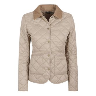 Barbour Femme, Vestes, Beige, Taille: 42 FR Deveron Quilted Jacket