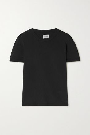 Khaite Emmylou T-shirt Aus Baumwoll-jersey - Schwarz