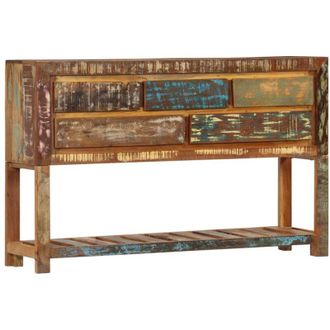 vidaXL Vidaxl - Buffet 120x30x75 cm Bois de r&eacute;cup&eacute;ration solide