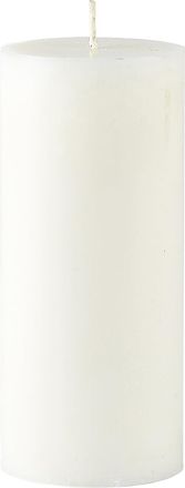 Villa Collection Trae Blockkerze Dia 6 x 14 cm Weiss