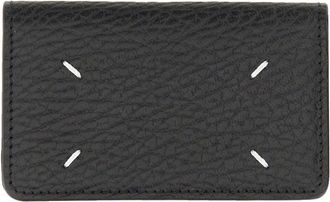 Maison Margiela Compact Leather Card Wallet - Black