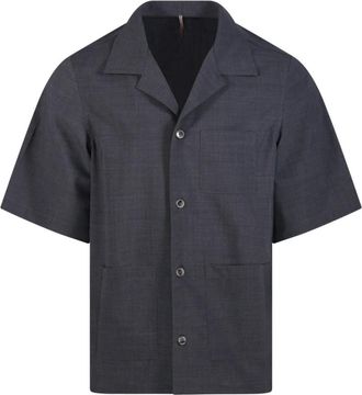 Santaniello Homme, Chemises, Gris, Taille: XL 95F Gr.medio Veste Chemise
