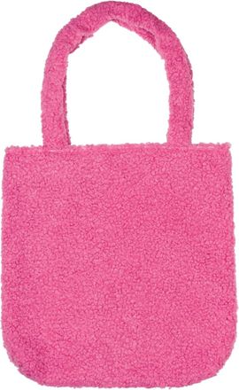 styleBREAKER Schultertasche Teddyfell Beuteltasche