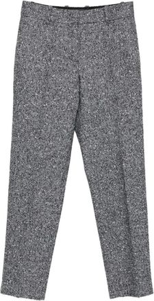 Ermanno Scervino Femme, Pantalons, Gris, Taille: 40 FR Pantalon en laine, polyamide et viscose