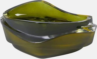 Zaha Hadid Design Set de 2 plateaux décoratifs Plex en cristal