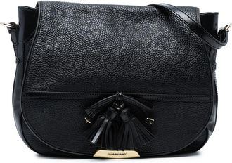 Burberry Hobo Bags - Medium Grained Leather Maydown Shoulder Bag - Gr. unisize - in Schwarz - für Damen