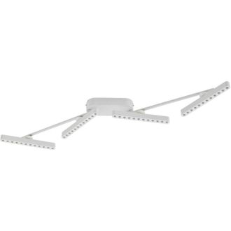 Lindby Led Deckenlampe Eldrin aus Metall dimmbar für Wohnzimmer & Esszimmer von Lindby