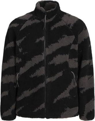 Jack & Jones Veste Polaire Jcoterrain Courte, Détails : AOP, M Hommes