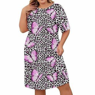 Generic Chemise De Nuit Femme Sexy Chic - Nuisette Cotton Ete - Robe Chemise Pas Cher - Sleepwear Casual - Manche Courte - Femmes - Vetement Maternit&eacute; - Tee S