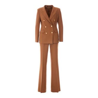 Tagliatore Zweireiher-Anzug - - Suits - Damen - Braun - S