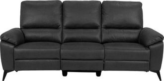 ebuy24 Rie Sofa 3-Sitzer Recliner elektrisch, grau