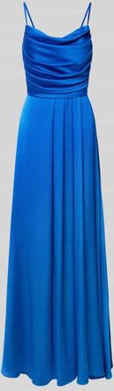 Troyden Collection Abendkleid mit Wasserfall-Ausschnitt