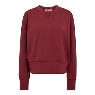 Mos Mosh Kiki Celli Sweatshirt - - Sweatshirts & Hoodies - Damen - Rot - L