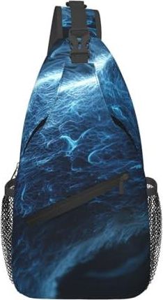 Generic Smoke Fills The Polar Bear Sac &agrave; bandouli&egrave;re de voyage pour homme Sac &agrave; dos de randonn&eacute;e